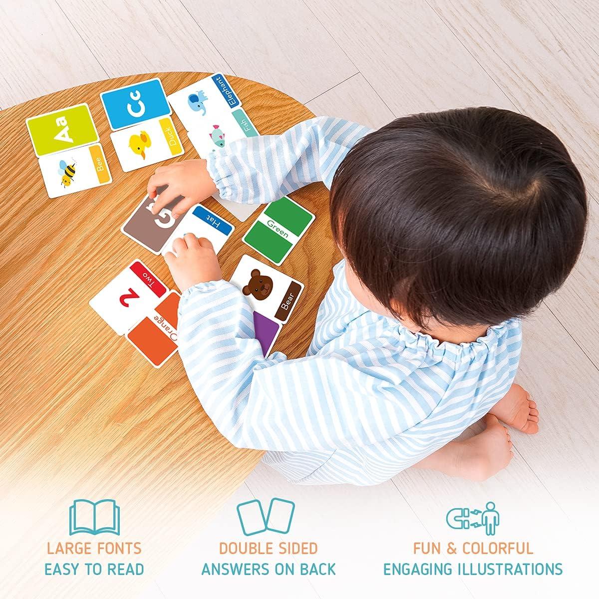 Merka Newborn Toys & Sensory Flash Cards for Babies – High Contrast ...